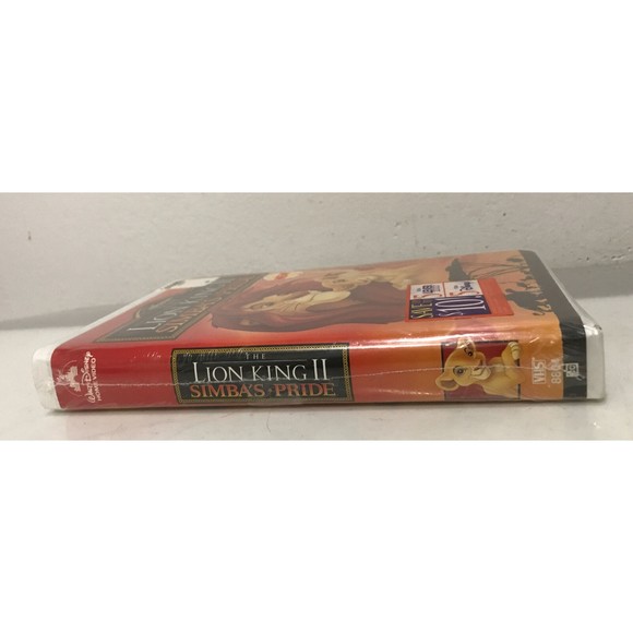 Disney | Media | The Lion King 2 Simbas Pride Vhs Video Tape Disney 884 ...